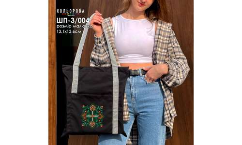 Купити шопер під вишивку ШП-3/004 | ТМ Кольорова