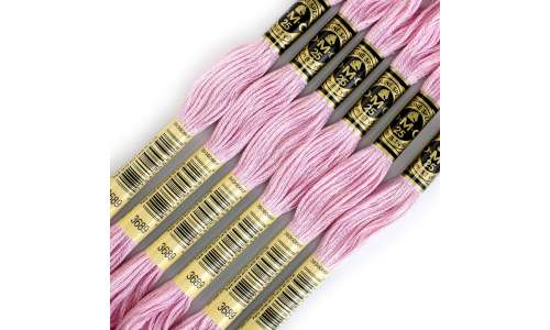 Нитки для вишивання - Муліне DMC 3689 оптом | ТМ КОЛЬОРОВА