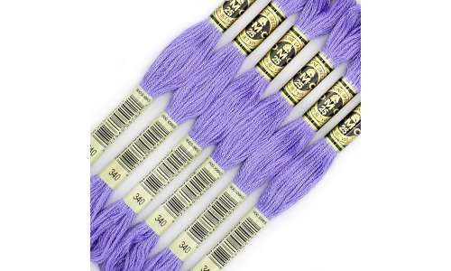 Embroidery Threads - DMC 340 Muline Wholesale | TM KOLOROVA