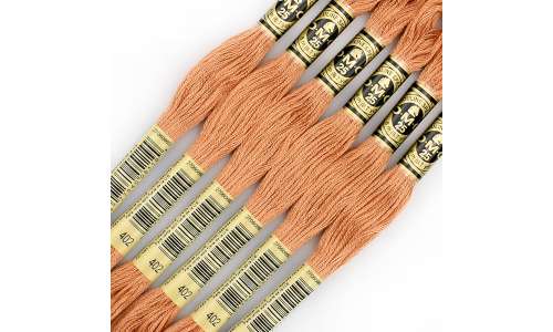 Нитки для вишивання - Муліне DMC 402 оптом | ТМ КОЛЬОРОВА