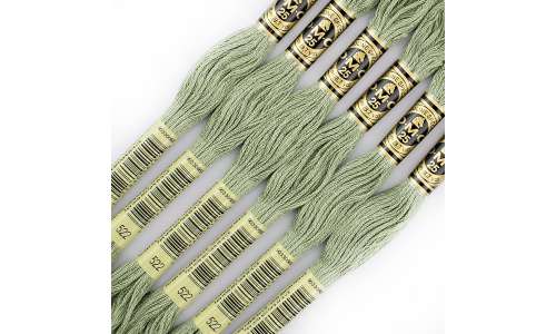 Нитки для вишивання - Муліне DMC 522 оптом | ТМ КОЛЬОРОВА