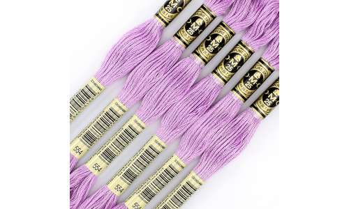 Нитки для вишивання - Муліне DMC 554 оптом | ТМ КОЛЬОРОВА