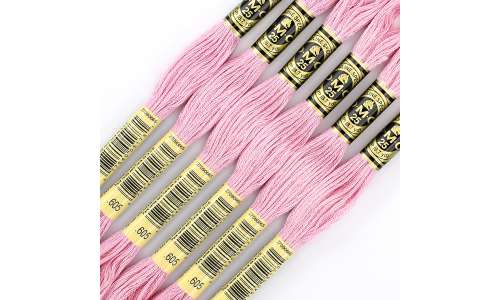 Нитки для вишивання - Муліне DMC 605 оптом | ТМ КОЛЬОРОВА