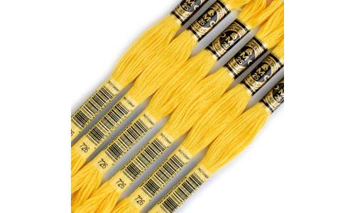 Embroidery Threads - Mouliné DMC 726 Wholesale | TM KOLOROVA