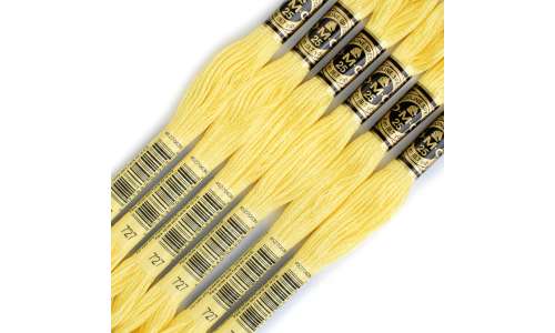 Нитки для вишивання - Муліне DMC 727 оптом | ТМ КОЛЬОРОВА