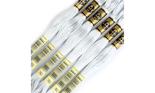 Нитки для вишивання - Муліне DMC 762 оптом | ТМ КОЛЬОРОВА