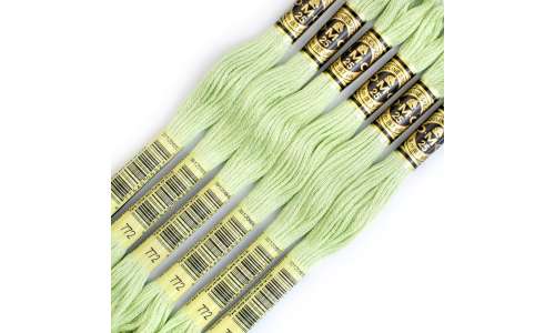 Нитки для вишивання - Муліне DMC 772 оптом | ТМ КОЛЬОРОВА