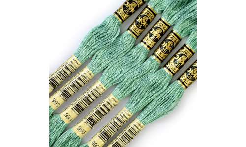 Нитки для вишивання - Муліне DMC 993 оптом | ТМ КОЛЬОРОВА