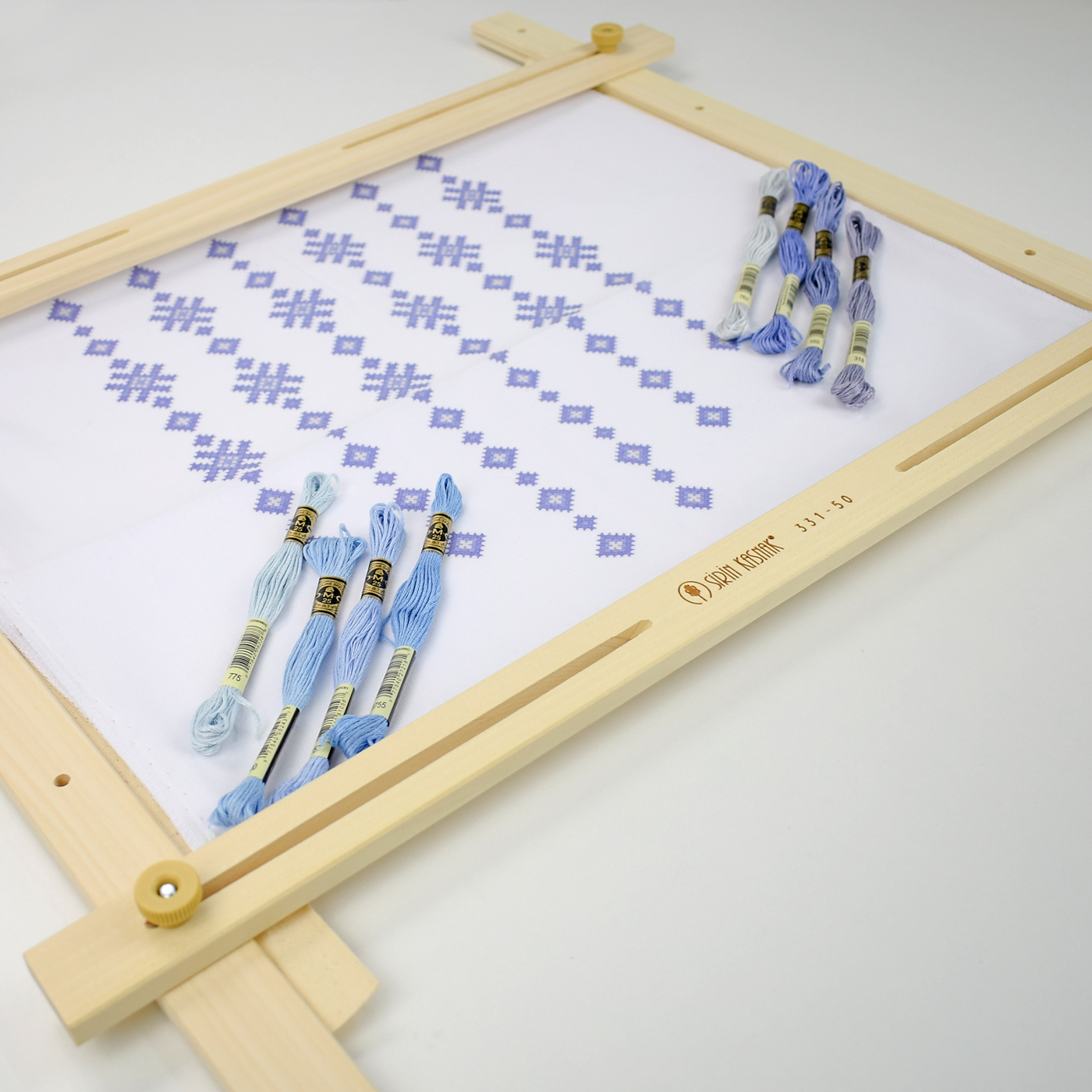 Buy Sirin Kasnak Adjustable Tapestry Frame 50x50 cm. 331/50 | TM Kolorova