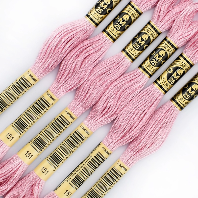 Нитки для вишивання - Муліне DMC 151 оптом | ТМ КОЛЬОРОВА