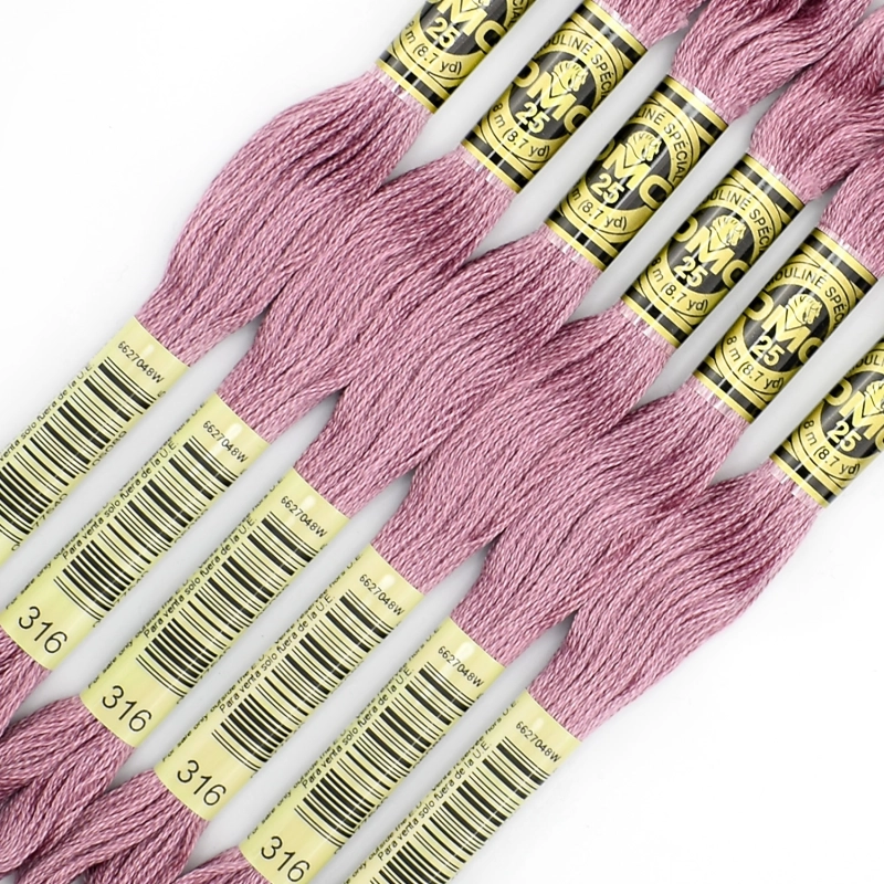 Нитки для вишивання - Муліне DMC 316 оптом | ТМ КОЛЬОРОВА