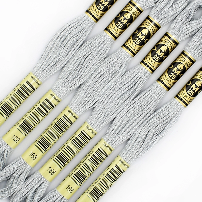 Нитки для вишивання - Муліне DMC 168 оптом | ТМ КОЛЬОРОВА