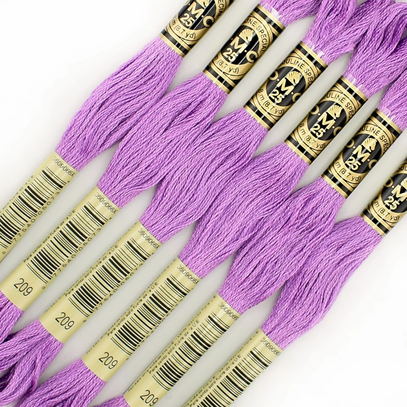 Нитки для вишивання - Муліне DMC 209 оптом | ТМ КОЛЬОРОВА