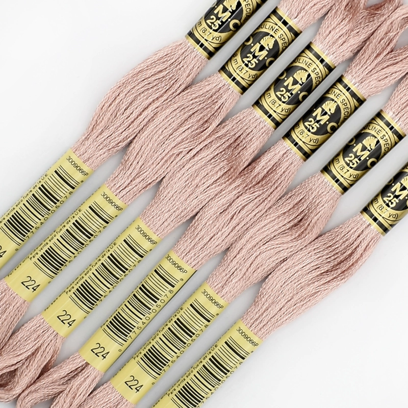 Нитки для вишивання - Муліне DMC 224 оптом | ТМ КОЛЬОРОВА