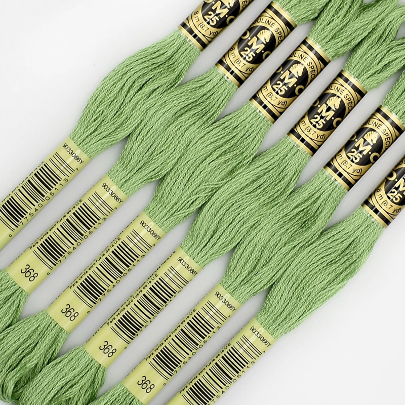 Нитки для вишивання - Муліне DMC 368 оптом | ТМ КОЛЬОРОВА