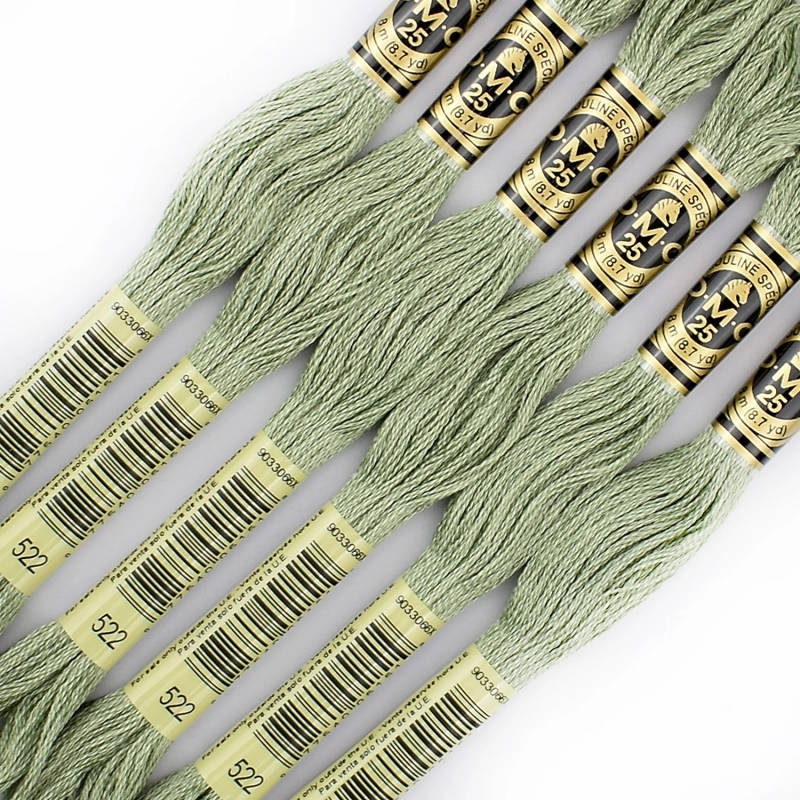 Нитки для вишивання - Муліне DMC 522 оптом | ТМ КОЛЬОРОВА