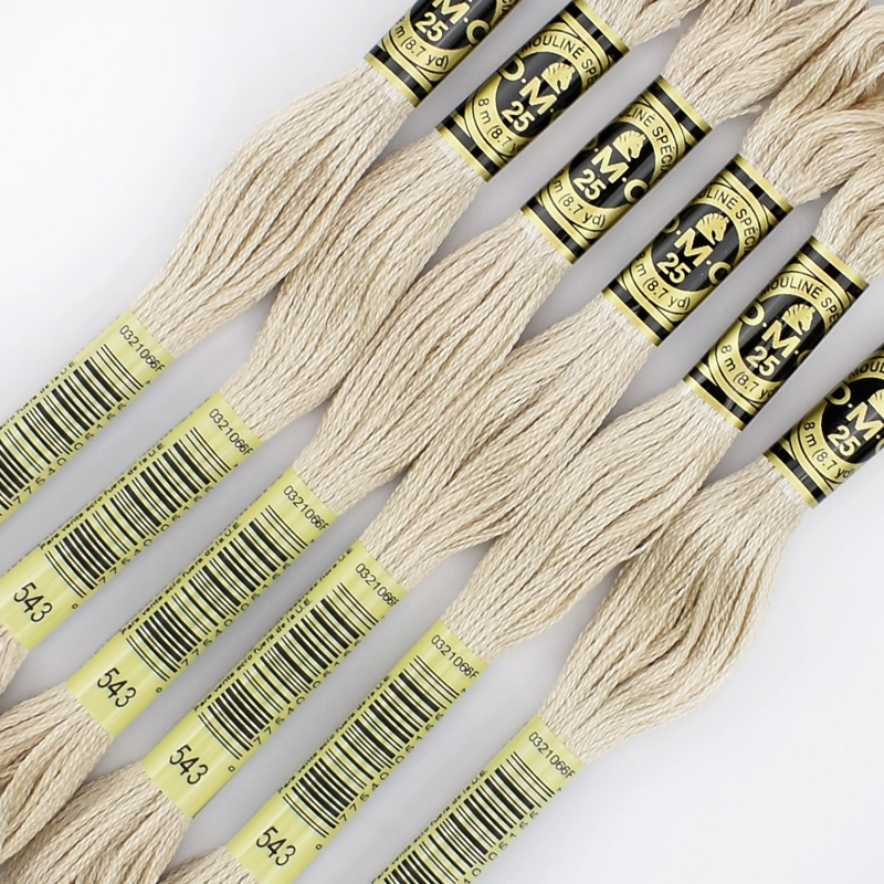 Нитки для вишивання - Муліне DMC 543 оптом | ТМ КОЛЬОРОВА