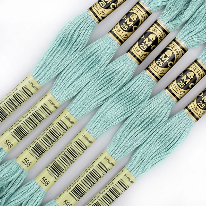 Нитки для вишивання - Муліне DMC 598 оптом | ТМ КОЛЬОРОВА