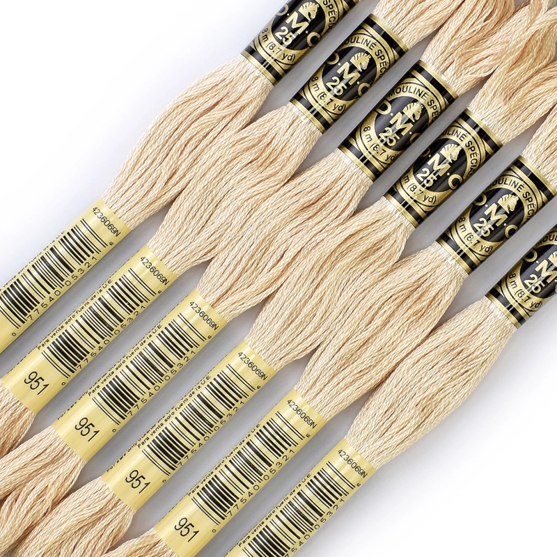 Нитки для вишивання - Муліне DMC 951 оптом | ТМ КОЛЬОРОВА