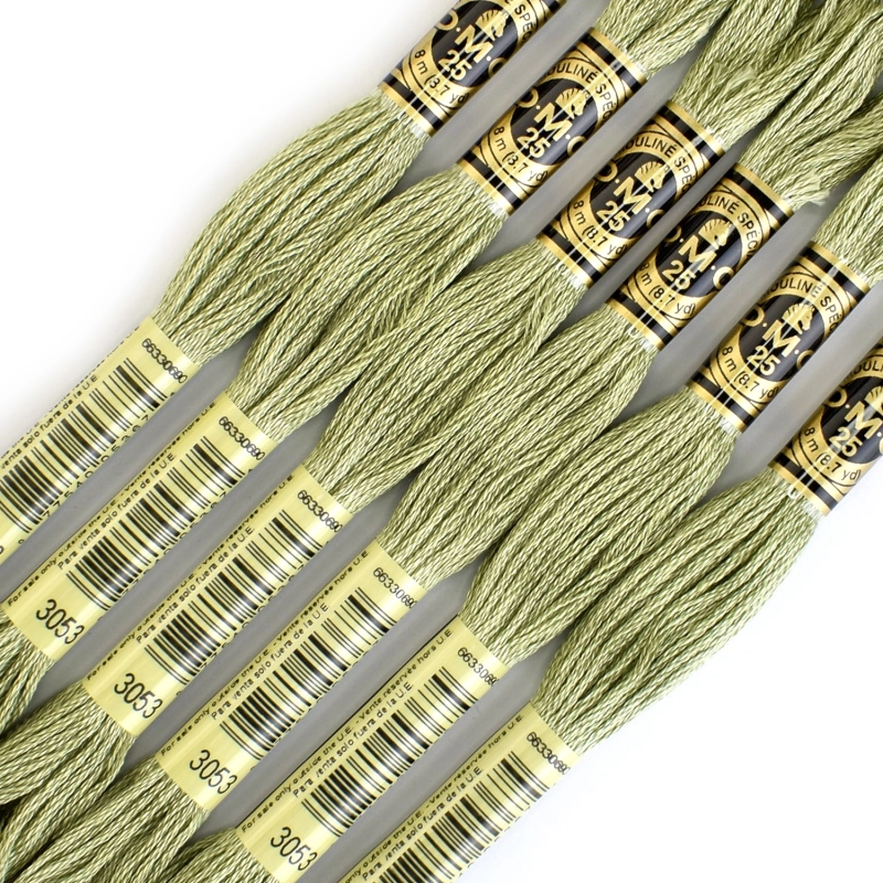 Нитки для вишивання - Муліне DMC 3053 оптом | ТМ КОЛЬОРОВА