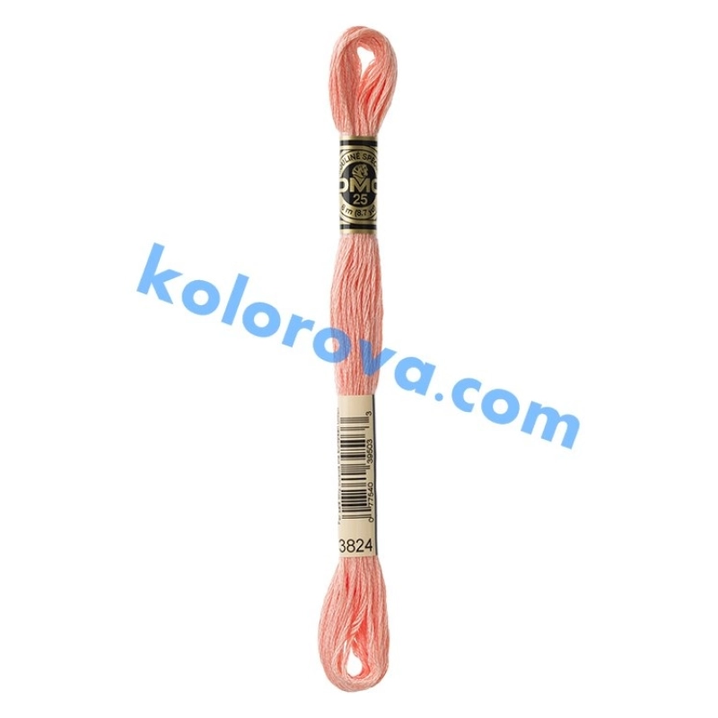 Нитки для вишивання - Муліне DMC 3824 оптом | ТМ КОЛЬОРОВА